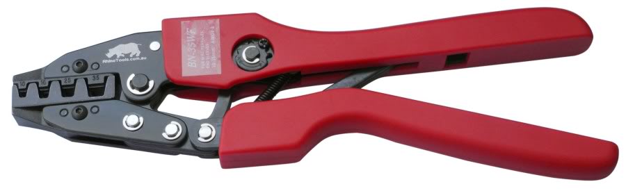 10 – 35mm² Bootlace Ferrule Crimper - Rhino Tools Sydney Australia