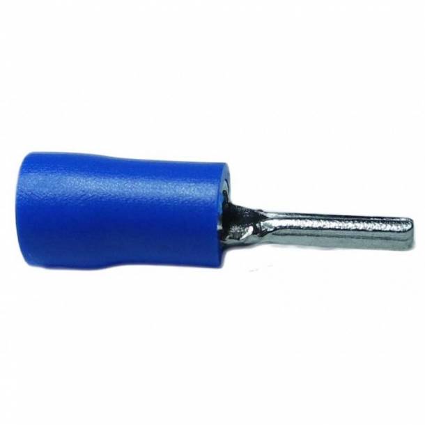 Pin - Blue insulated terminal (100) - Rhino Electricians Tools