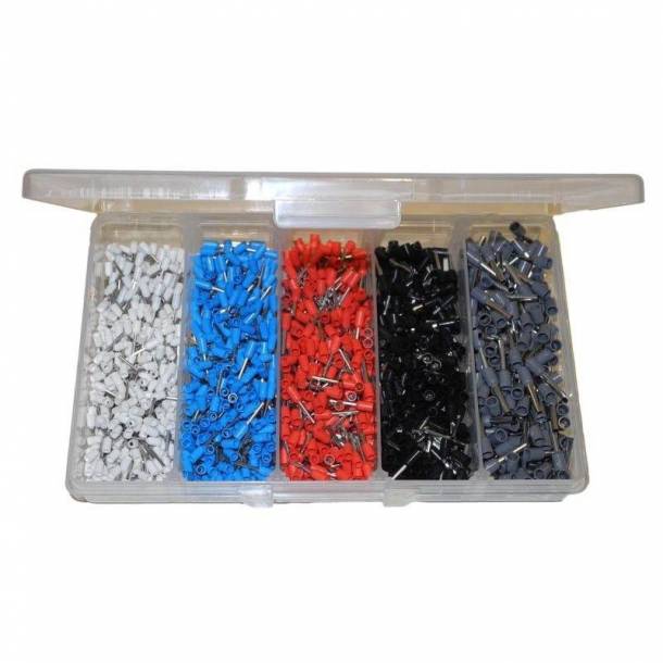 1300 Piece Bootlace Ferrule kit - Rhino Electricians Tools