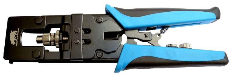 Compression Crimper F BNC RCA - Rhino Electricians Tools