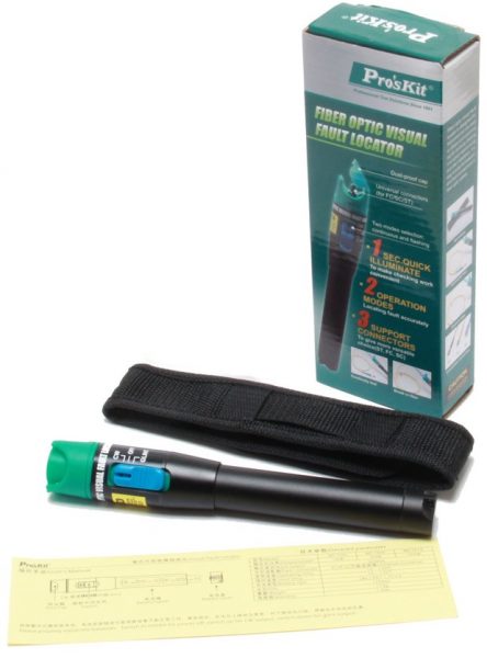 10mW Fiber Optic Cable Tester - Rhino Electricians Tools