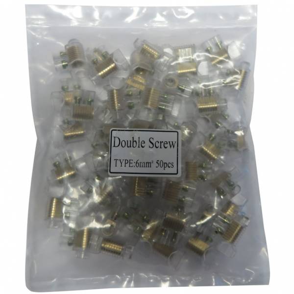 BP Double Screw Connectors - Rhino Electricians Tools