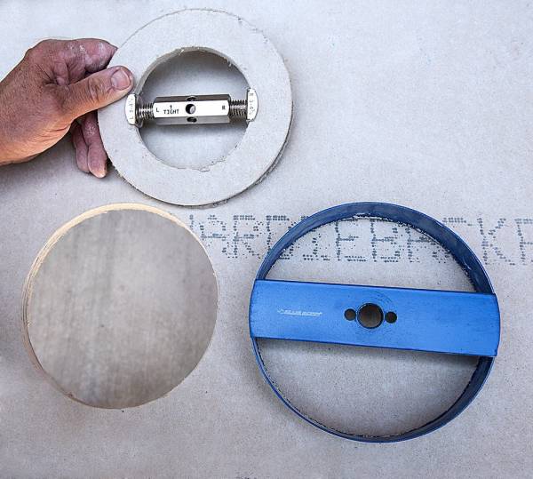 72-152mm Down Light Hole Enlarging Tool Rhino Electricians Tools