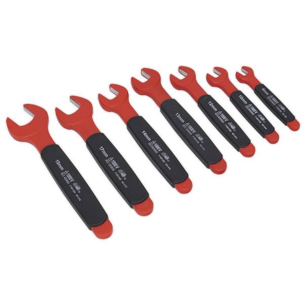 1000V Insulated Open End Spanner Set - Rhino Electricians Tools