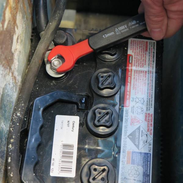 1000V Insulated Open End Spanner Set - Rhino Electricians Tools