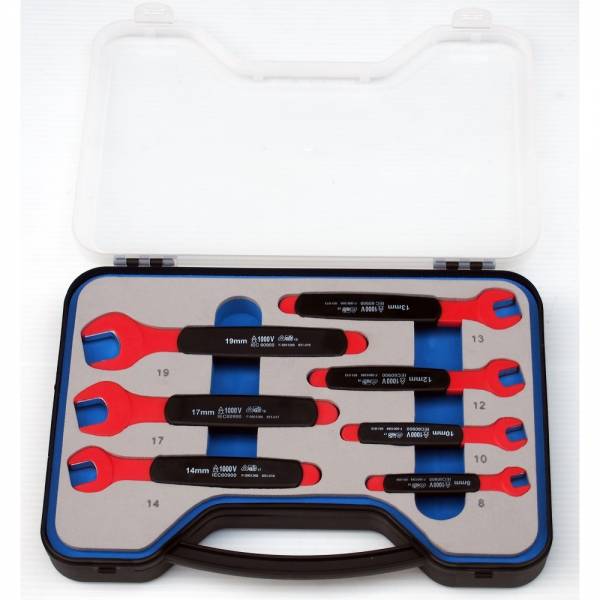 1000V Insulated Open End Spanner Set - Rhino Electricians Tools