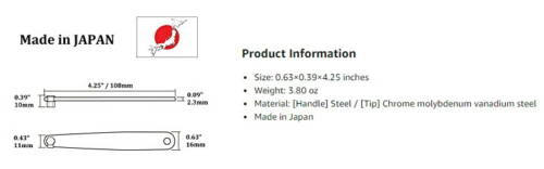 Ultra Low Profile Hex Keys - Rhino Electricians Tools