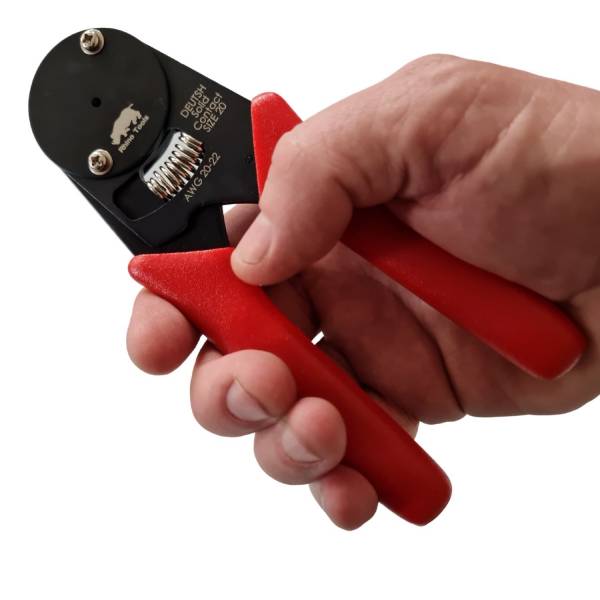 DTM Deutsch Closed Barrel Terminal Crimper - Rhino Electricians Tools