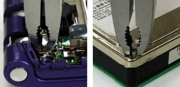 Mini Screw Removal Pliers - Rhino Electricians Tools