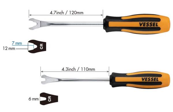 Automotive Clip Remover Set - Rhino Electricians Tools