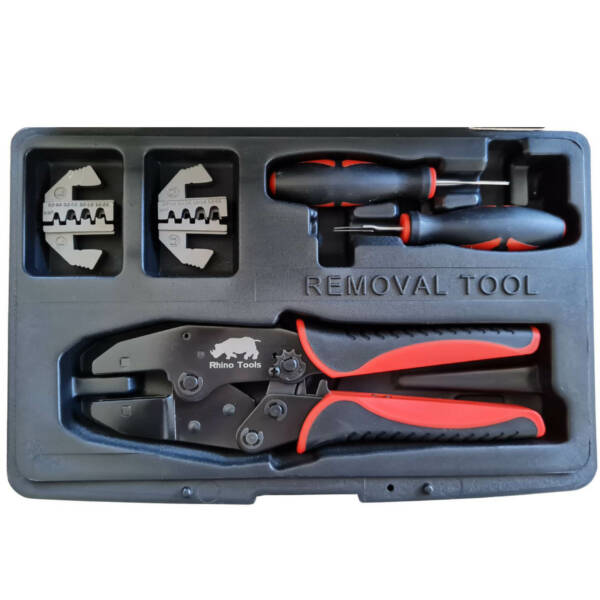 JPT Connector 2 Die Crimping Kit + Removal Tools. Junior Power Timer