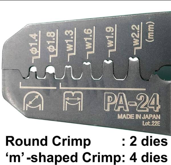 PA-24 Micro Connector Crimper - Rhino Electricians Tools