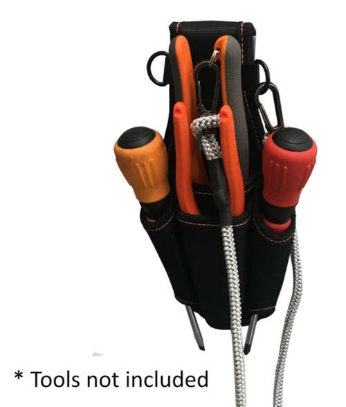 Pliers + Screwdriver Pouch - Rhino Electricians Tools