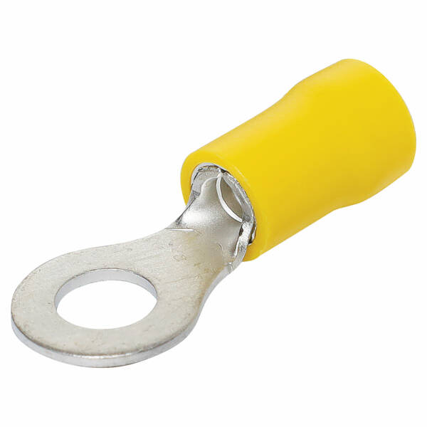 6mm Ring Yellow Terminals - Rhino Electricians Tools