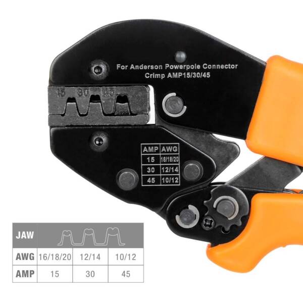 Anderson Power Pole Crimper - Rhino Electricians Tools