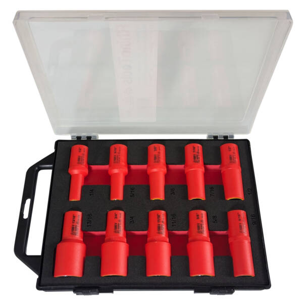 SAE Insulated Sockets - Rhino Electricians Tools