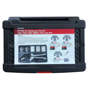 Anderson Plug Power Pole Cable Crimper. Ratchet crimping tool